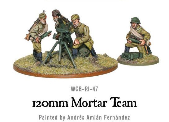 Toys Miniature Toys WW2 Russia Medium Mortar Team 28mm15mm Miniature ...